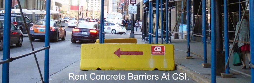 Concrete Barriers – Chicago Scaffolding Inc.